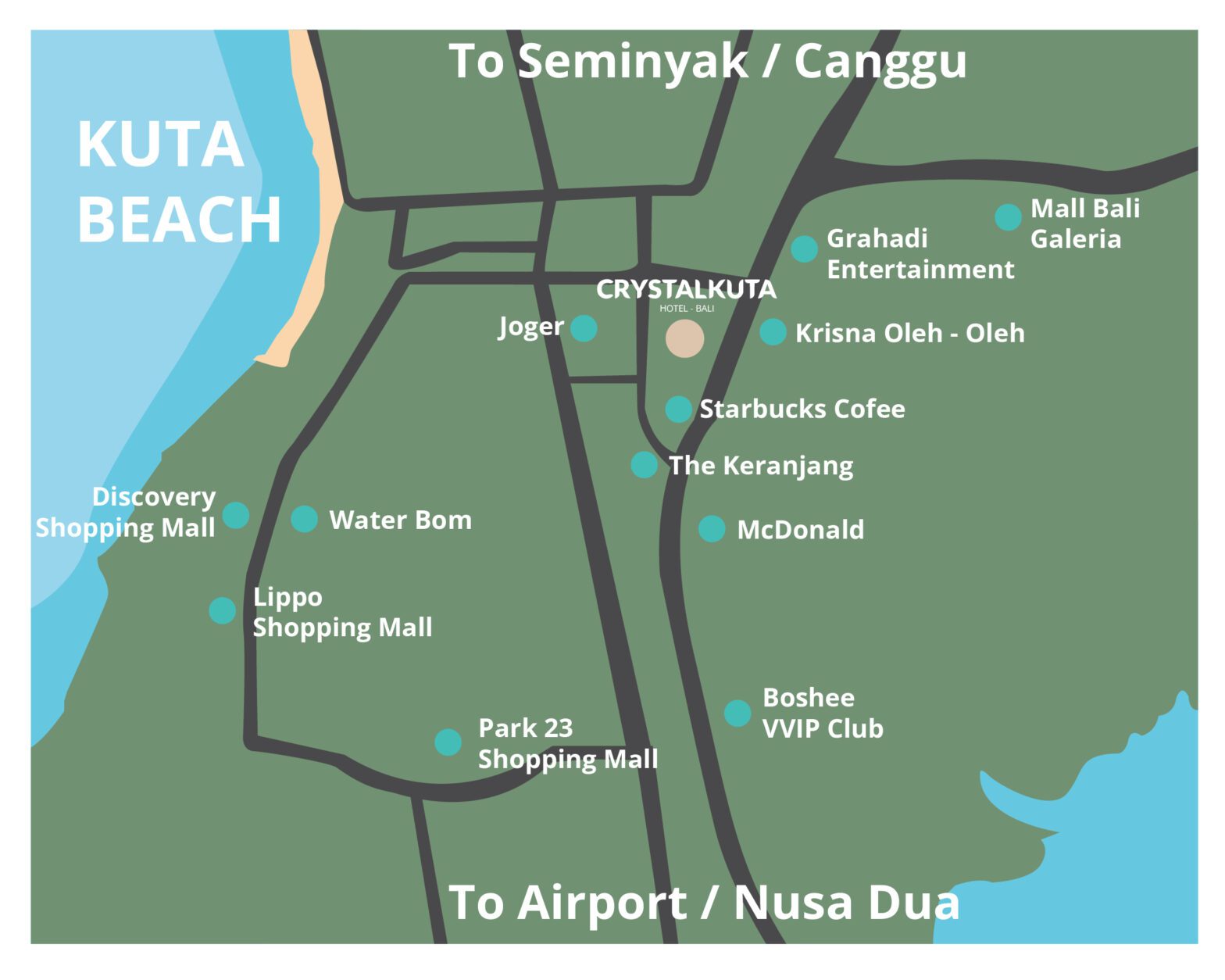 Crystal Kuta Hotel – Official Website